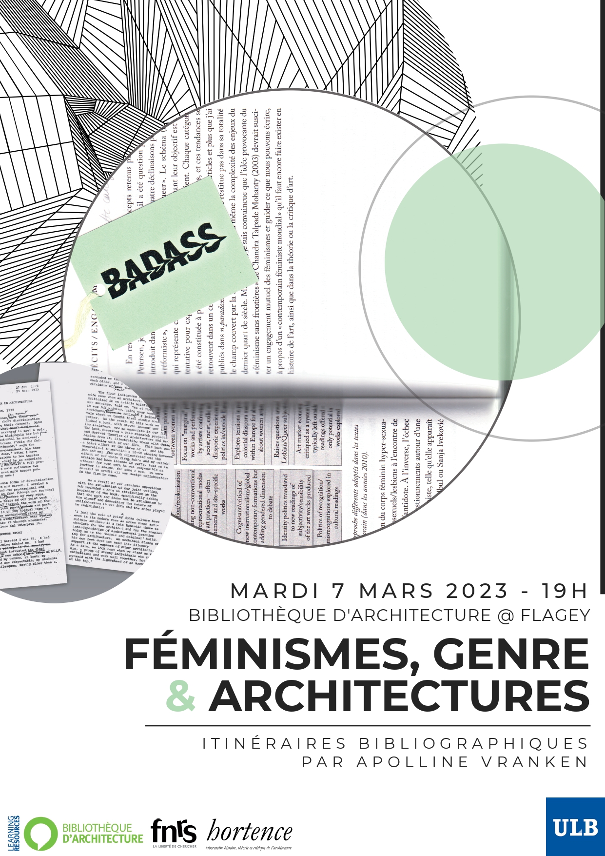 Féminismes, genre & architectures : itinéraires bibliographiques – hortence